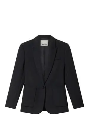 Isabel Marant Étoile Pomili Wool Jacket - Black