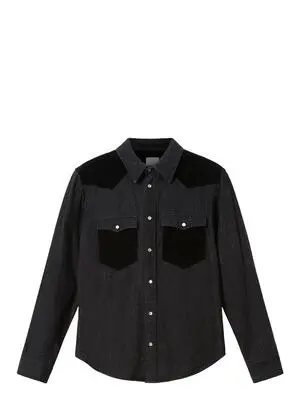Isabel Marant Étoile Vegas Shirt - Black