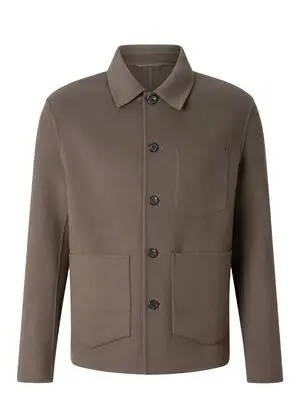 Bogner Mirco Double-faced Wool Shirt Jacket - Brown
