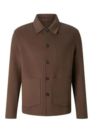 Bogner Mirco Double-faced Wool Shirt Jacket - Brown