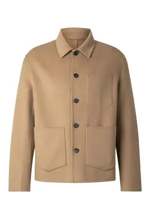 Bogner Mirco Double-faced Wool Shirt Jacket - Camel