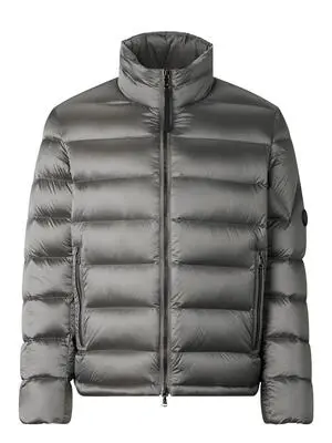Bogner Hugh Quilted Down Jacket With Stand Collar - Gray