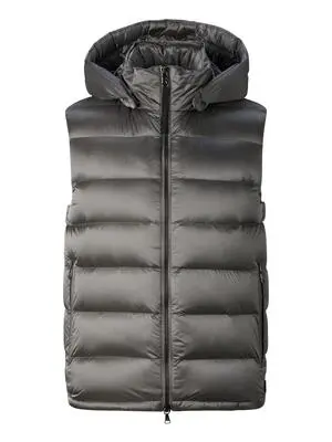 Bogner Quilted Down Vest - Gray