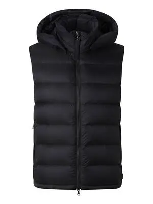Bogner Quilted Down Vest - Navy