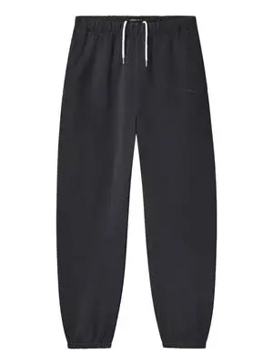 PURPLE BRAND Logo-print Track Pants - Black