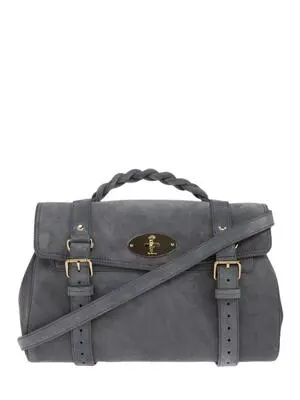 Mulberry Mulberry Alexa Braided Tote Bag Grey
