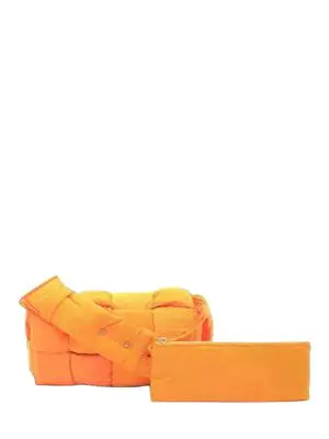 Bottega Veneta Padded Cassette Belt Bag - Orange