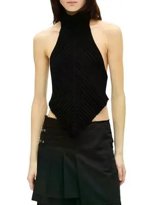 ANN DEMEULEMEESTER Ann Demeulemeester Almida Halterneck Top