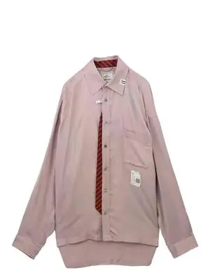 Mihara Yasuhiro Button-up Shirt With Chest Pocket - Pink