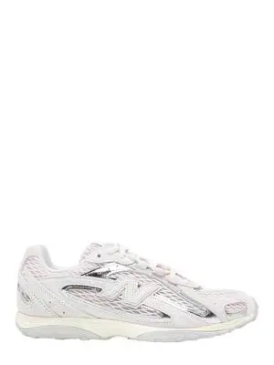 NEW BALANCE New Balance Paneled Suede And Mesh Sneakers Pink