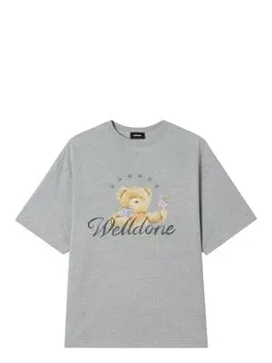 We11Done Graphic Print T-shirt - Grey