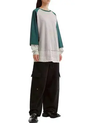 We11Done Layered Long-sleeve T-shirt - Grey