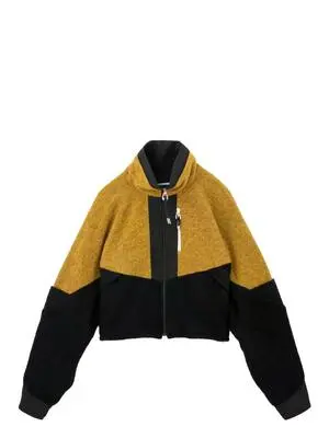 Toga Colour-block High-neck Jacket - Blue