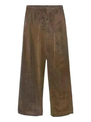 BIMBA Y LOLA Bimba Y Lola Dark Olive Flowy Jogger Pants