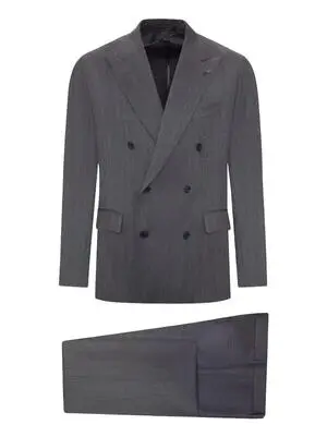 Tagliatore Napoli Double-breasted Suit - Grey