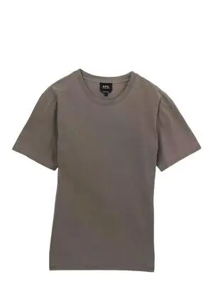 A.p.c. Crew-neck T-shirt Grey