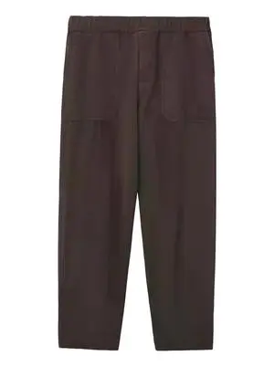 CASEY CASEY Patch-pocket Trousers - Brown