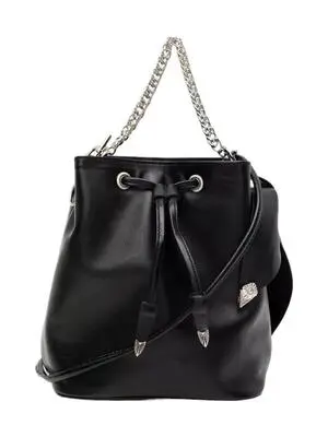TOGA Toga Chain-Link Drawstring Shoulder Bag