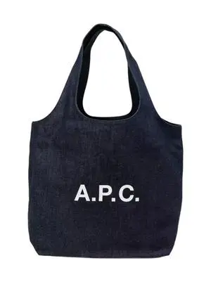 A.p.c. A.P.C. Ninon Tote Bag Blue