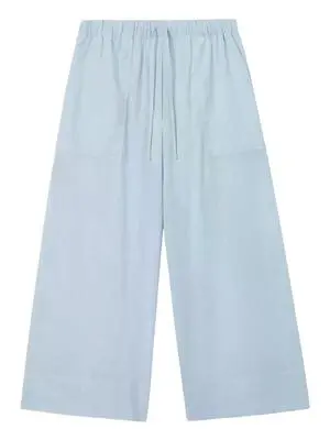 TOTEME TOTÊME Wide Leg Trousers Blue