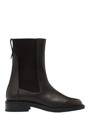 ALLSAINTS Beryl Leather Chelsea Boots - Brown
