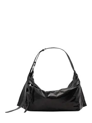 ALLSAINTS Lutece Leather Duffle Bag - Black