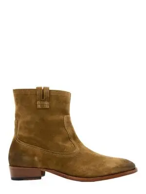 ALLSAINTS Suede Ankle Boots - Brown