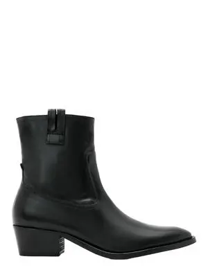 ALLSAINTS AllSaints Jura Zip-Up Leather Boots