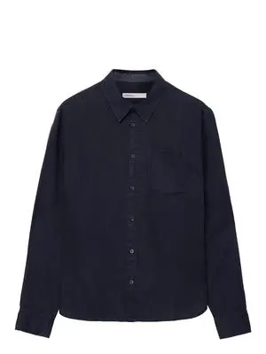 ALLSAINTS Ward Regular-fit Tencel Shirt - Blue