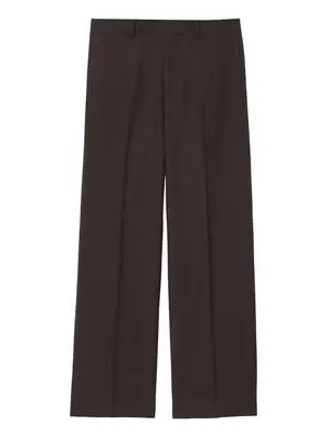 ALLSAINTS York Straight-fit Twill Pants - Brown