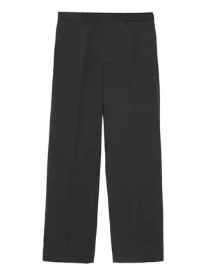 ALLSAINTS Moor Straight-fit Melange Pants - Grey