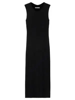 ALLSAINTS Ilia Twisted-back Bodycon Midi Dress - Black