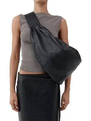 ST. AGNI Large Crossbody Bag - Black