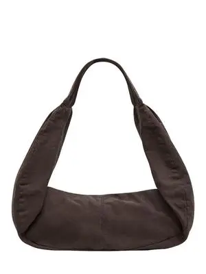 ST. AGNI ST. AGNI Canvas Large Crossbody Bag Ash