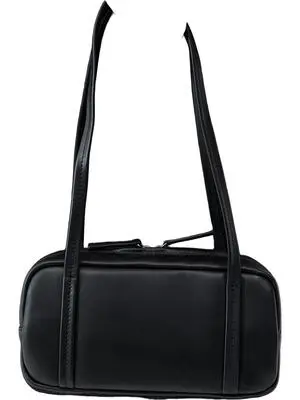 ST. AGNI Petit Dual Zip Bag Black