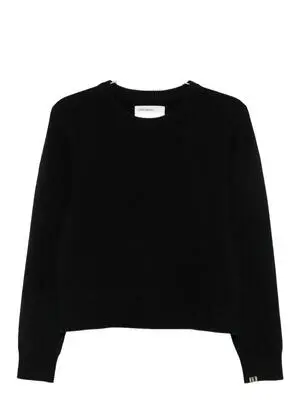 Extreme Cashmere EXTREME CASHMERE Black Cashmere Crewneck Sweater Black