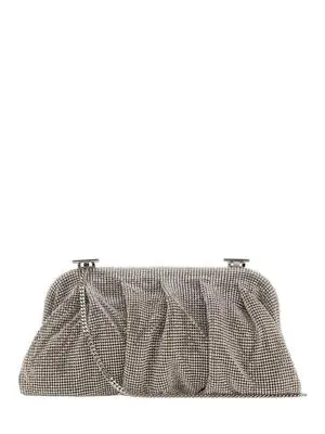 BENEDETTA BRUZZICHES BENEDETTA BRUZZICHES Venus Rhinestone Mesh Crystal Bag