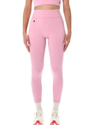 On High-waisted Performance Leggings - Rosa