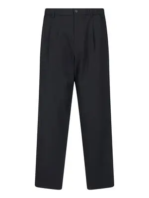 MASSIMO OSTI STUDIO Wool Trousers - Black