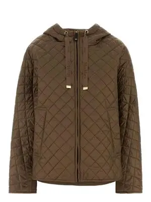 MM THE CUBE MM THE CUBE Quilted Jacket With Silk-Blend Padding