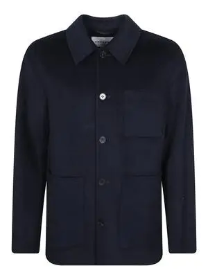 AMARANTO Over Shirt Jacket - Blu
