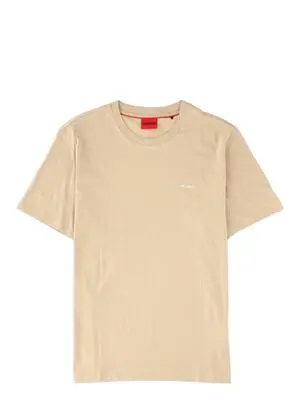 Hugo 100% Cotton T-shirt - Beige