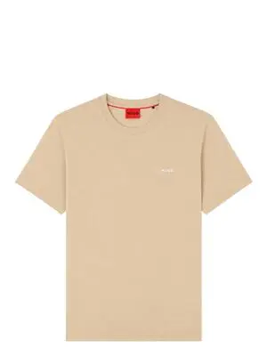 Hugo Hugo Men's 100% Cotton T-Shirt Beige