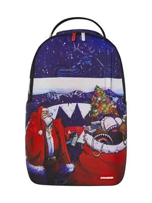SPRAYGROUND Santa Big Bag Stacks Backpack - Multicolor
