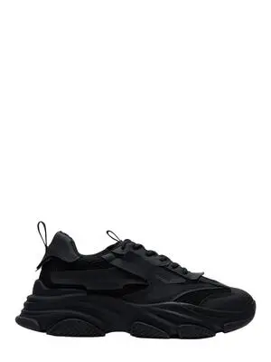 Steve Madden Possess Lace-up Sneakers - Black