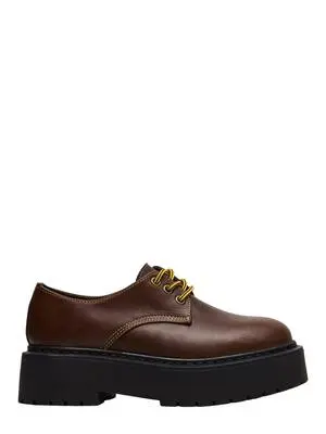 STEVE MADDEN STEVE MADDEN Burney Platform Lace-Up Loafers