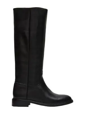 Steve Madden Marna Knee High Boots - Black