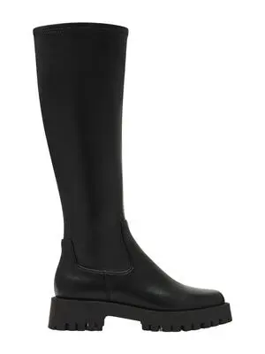 Steve Madden Labelle Wide Calf Knee High Boots - Black