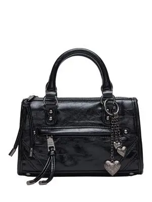Steve Madden Elide Mini Satchel - Black
