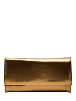 Steve Madden Juliana Metallic Clutch Bag - Bronze